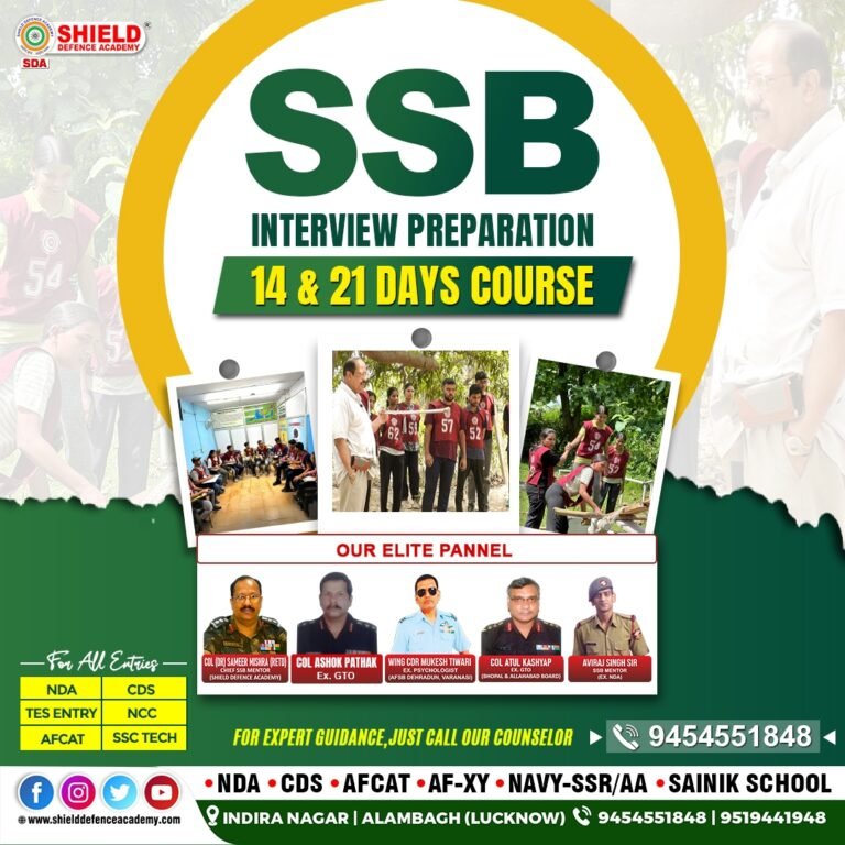 Latest SSB Mock Interview Questions Asked in SSB Board